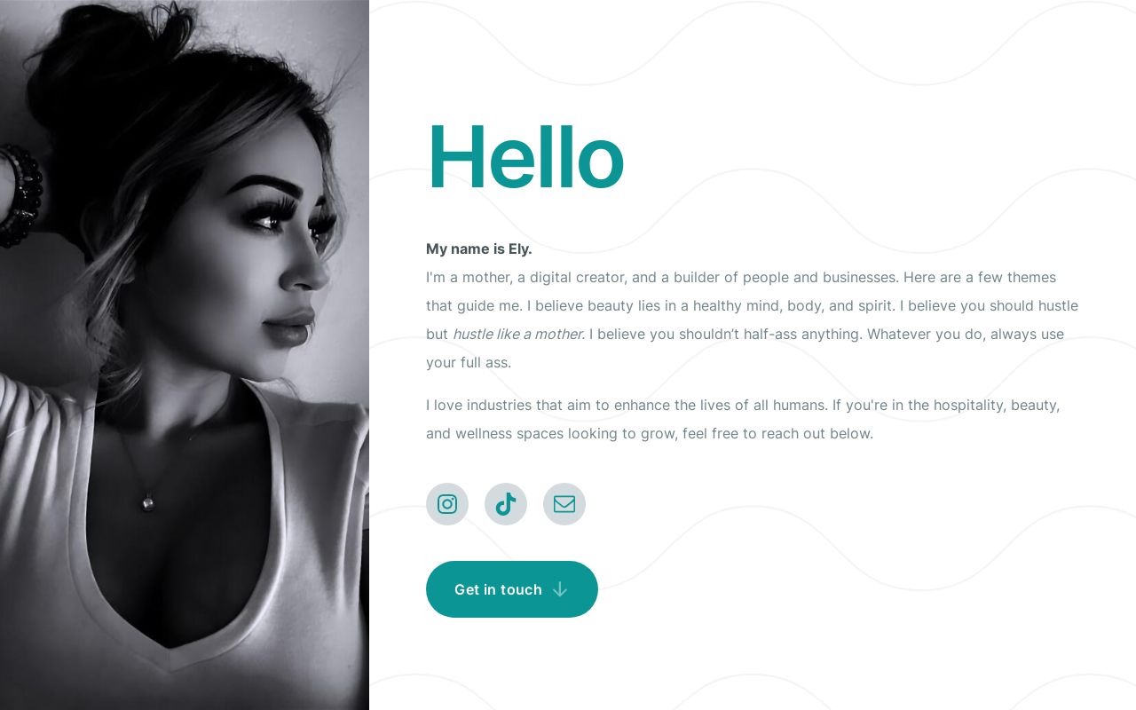 Ely Mendoza: Mother. Creator. Builder.